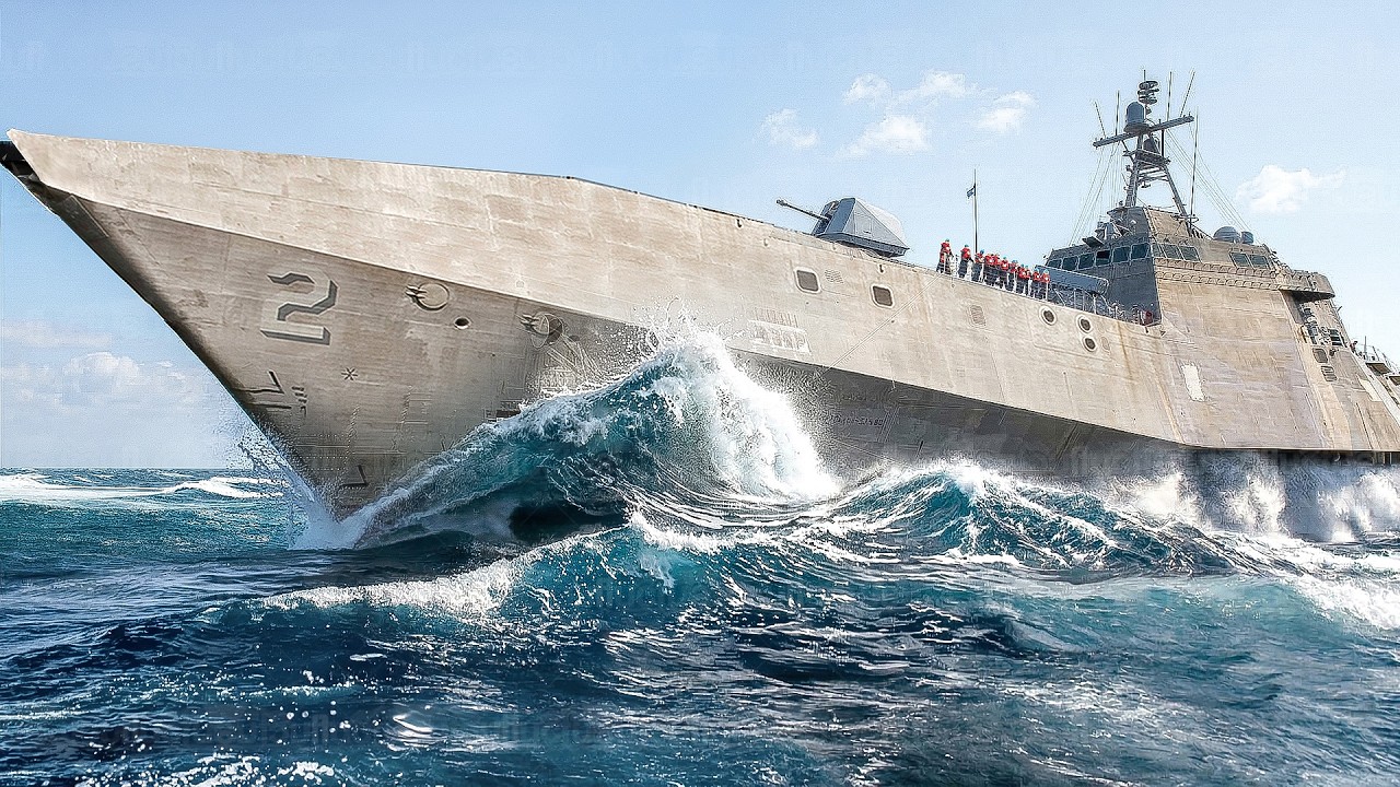 How US sailors live and work inside advanced stealth Navy ship