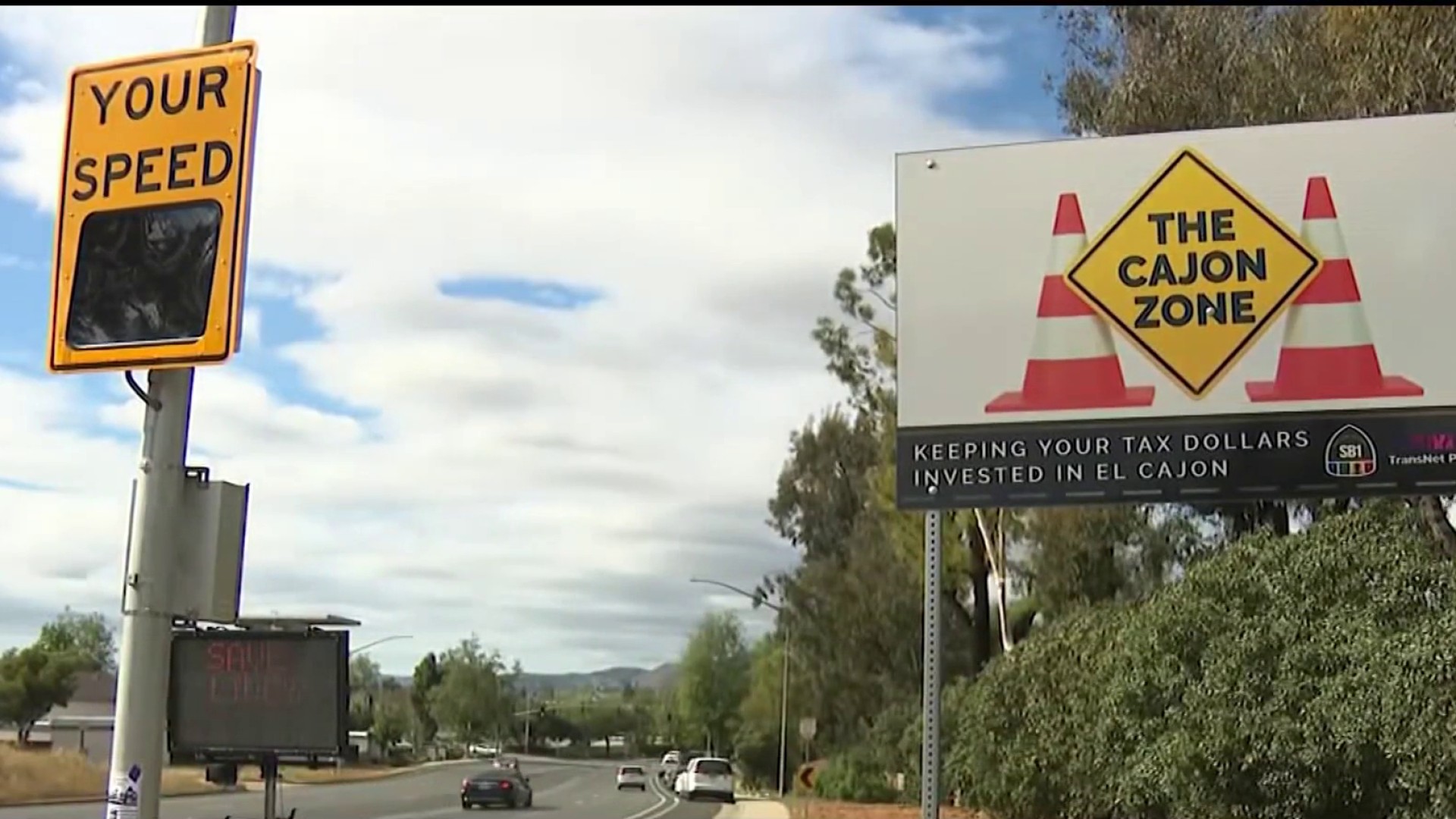 El Cajon drivers will soon see automated warning system for speeding