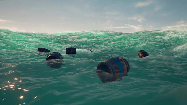 How to loot floating barrels in Windrose fast