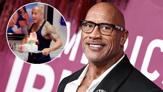 Dwayne Johnson throws KATSEYE-themed party for daughter Tiana's 8th ...