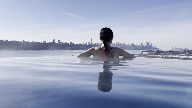 A rooftop pool, a food hall, and a yoga studio all live at this New ...