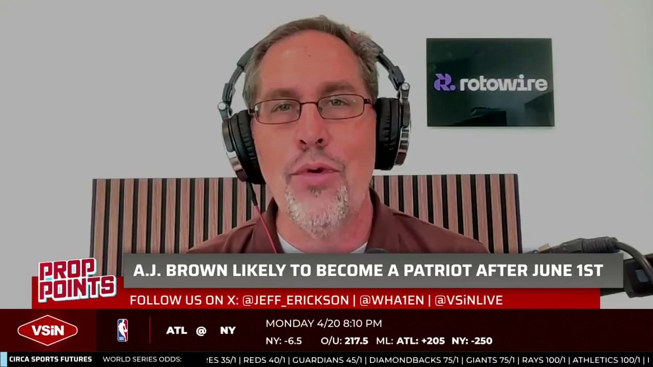 AJ Brown to Patriots could boost fantasy value with Drake Maye