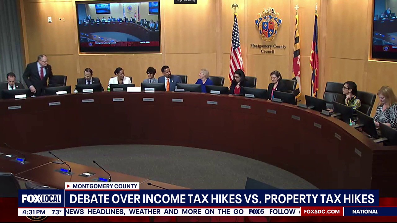 Montgomery County leaders clash over tax plans