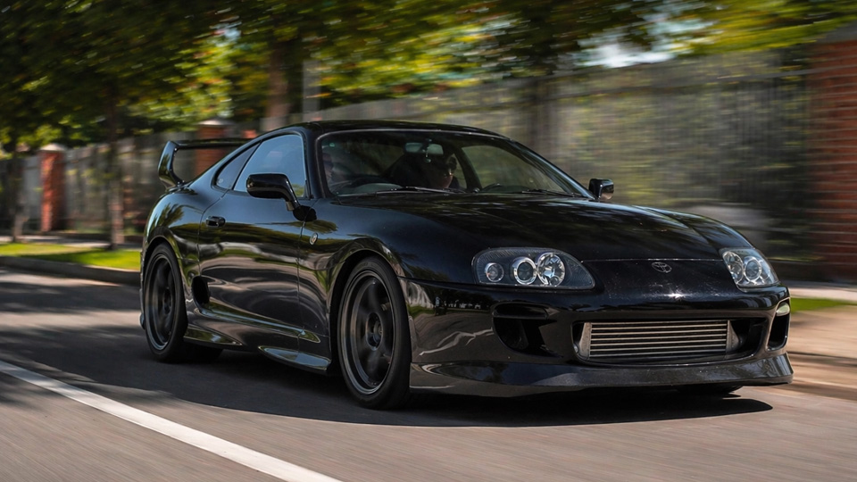Toyota Supra 2JZ Engine Note Flat Out 9,000 RPM Runs