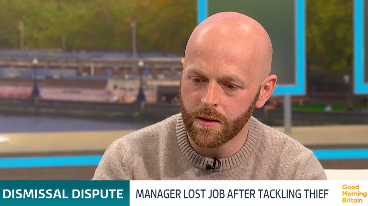 Morrisons manager Sean Egan branded 'hero' sacked for tackling shoplifter