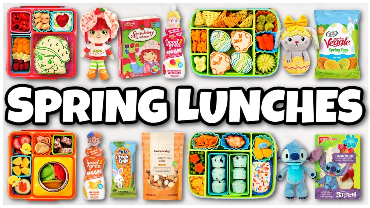 Who sent these spring lunch ideas? Fixing your lunches #101