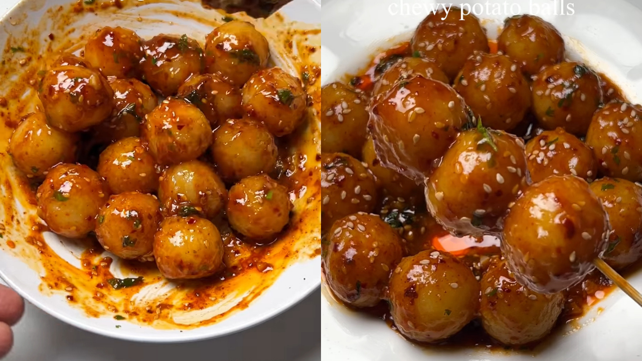 Misturei batata com tapioca e criei o petisco mais viciante que já ...
