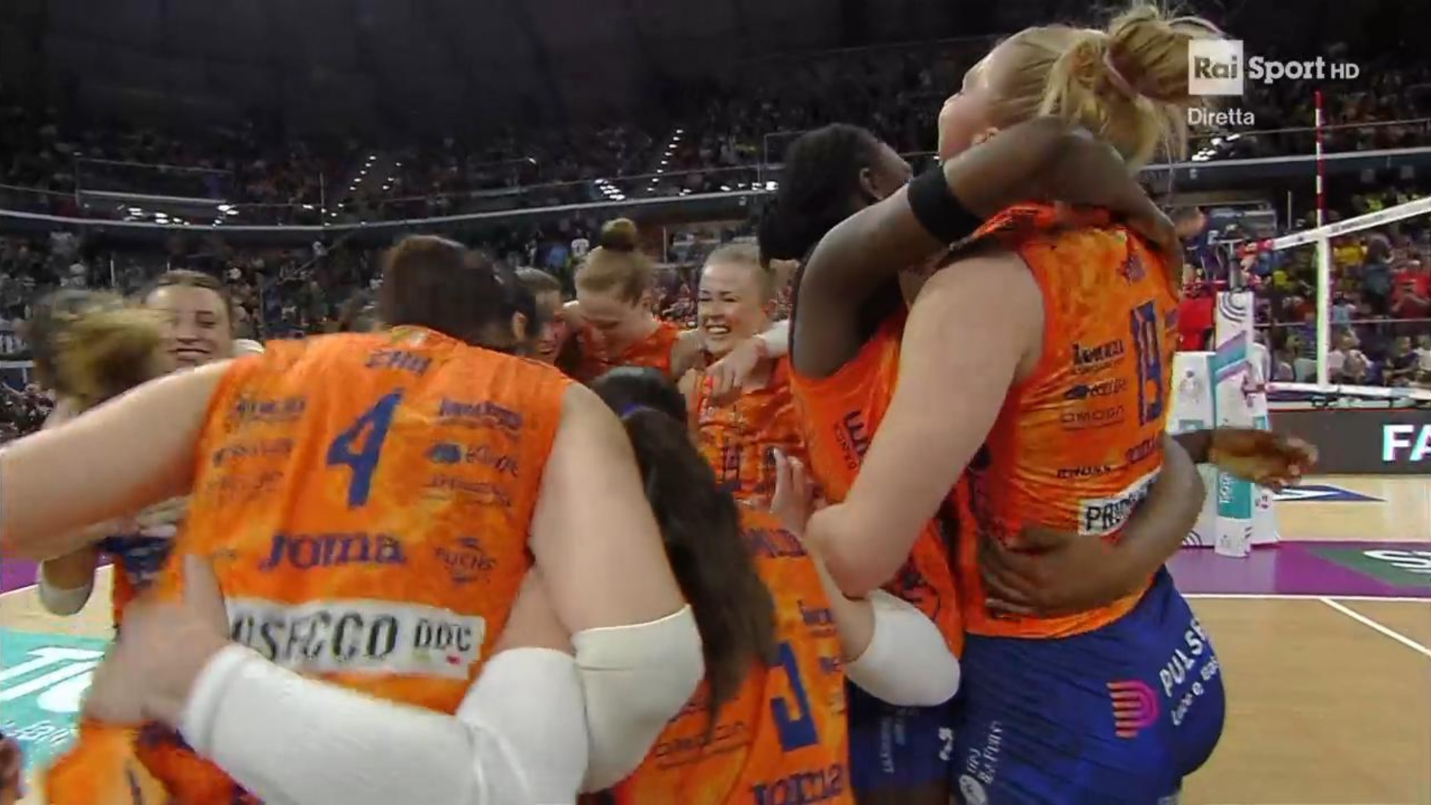 Volley donne, Milano-Conegliano 1-3: venete campionesse d’Italia per l ...