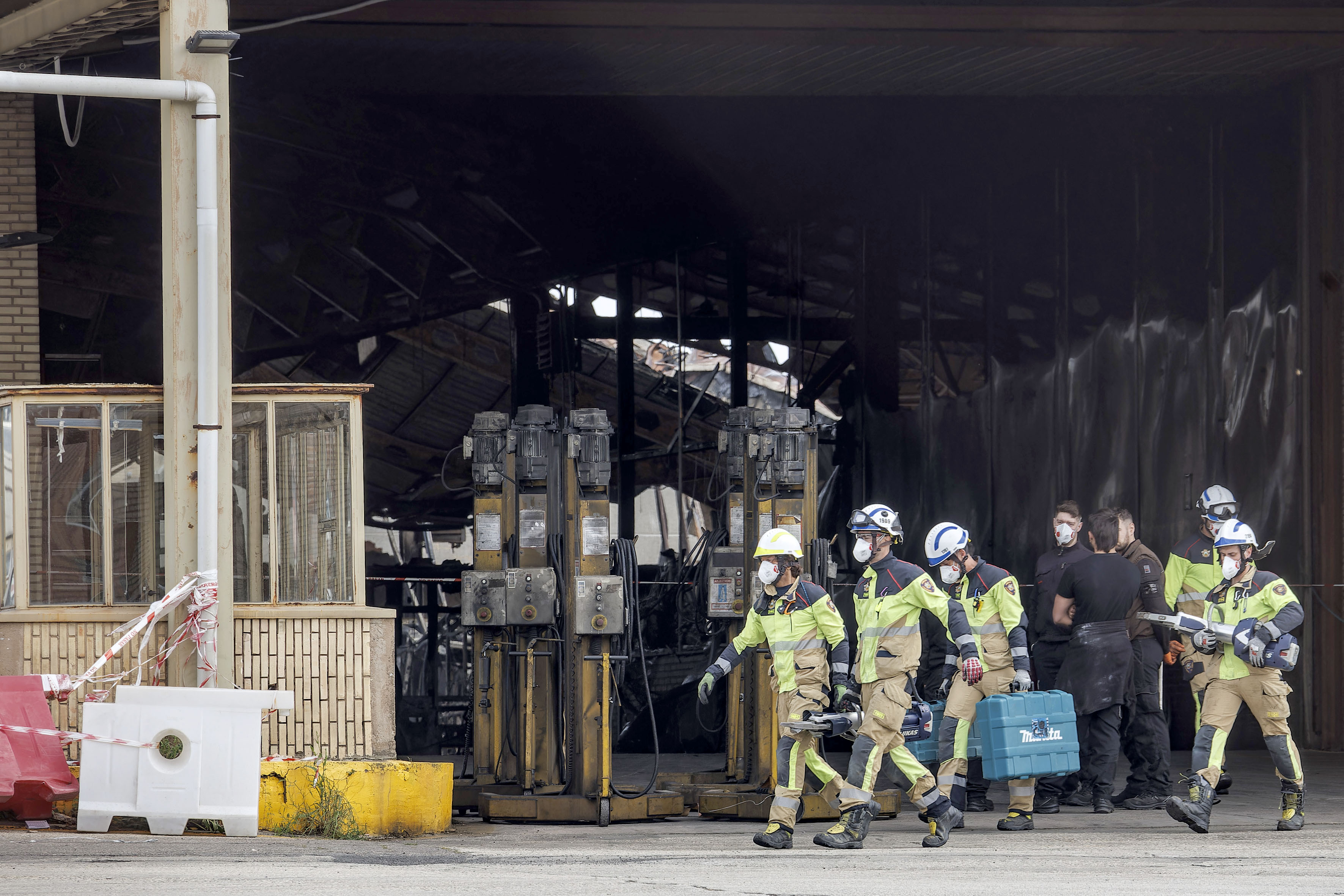 Las obras de emergencia asociadas al incendio de las cocheras superan ...