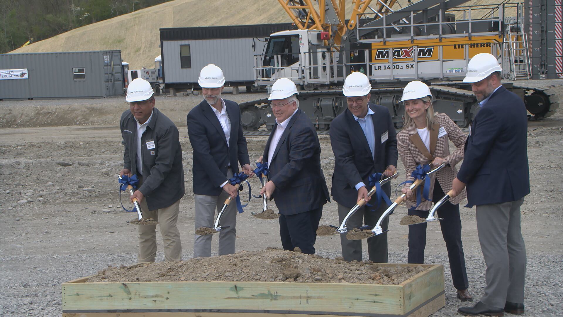 Groundbreaking held for Wolf Summit energy plant in Clarksburg