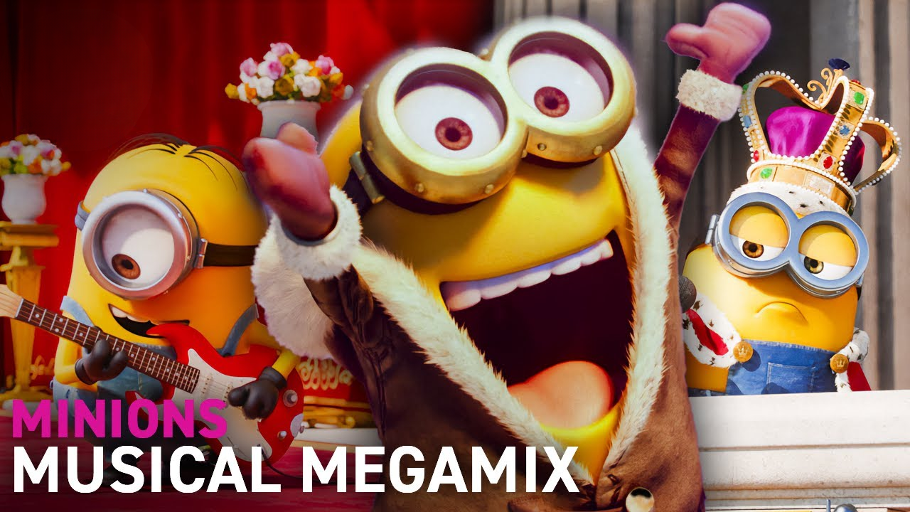 Minions musical megamix - compilation minions