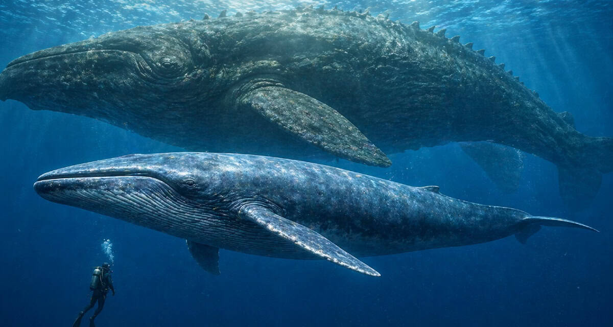 3 creatures so massive they may have outgrown the blue whale
