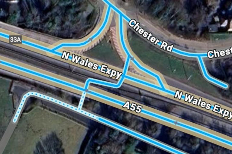 'Suicidal' A55 crossing sparks debate over walking across busy dual ...