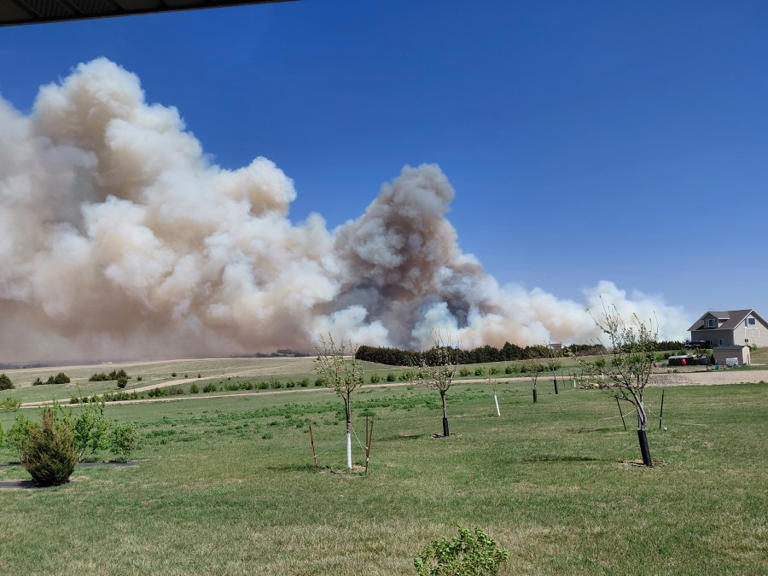 Crews respond to fire near Tabor, SD