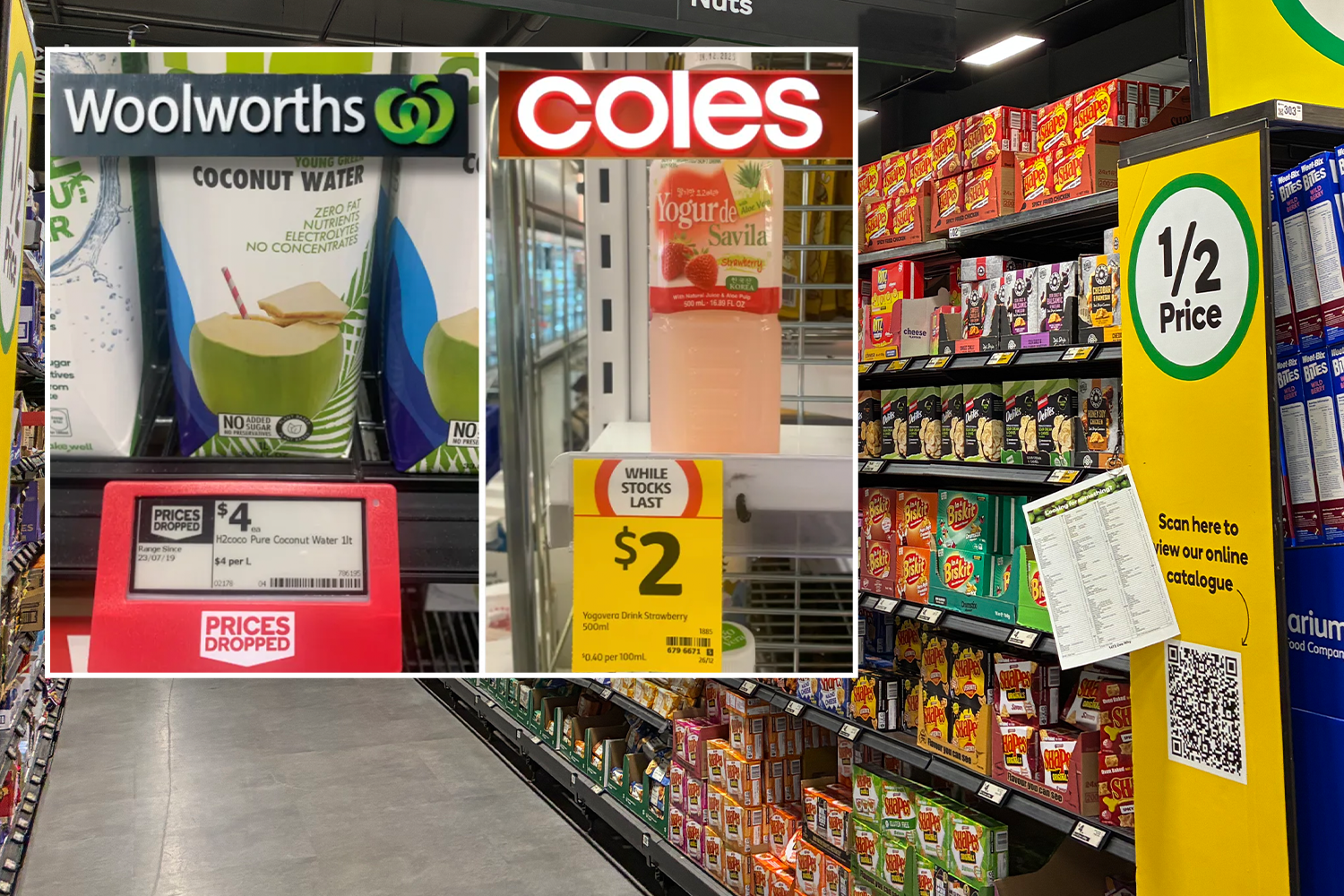 Coles, Woolworths shoppers may claim up to $5,000 over alleged pricing ...