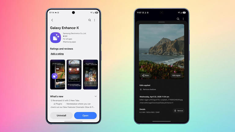 Galaxy Enhance-X is Samsung's best photo and video editing tool
