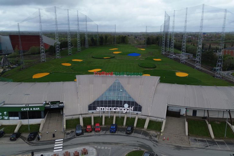 Popular golf range near the Trafford Centre reopens with new look