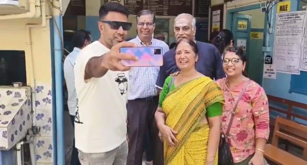 TN elections 2026: Ravichandran Ashwin and wife Prithi cast their votes ...