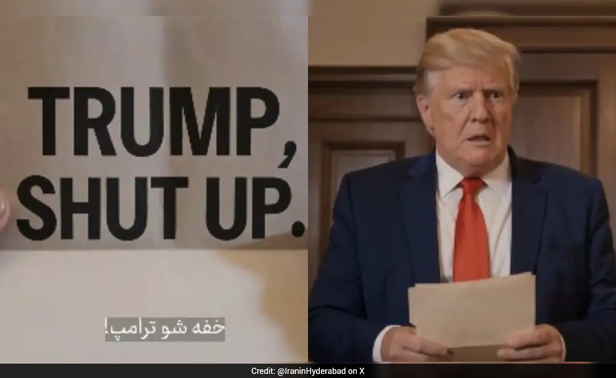 "Shut up": Iran mocks Trump's ceasefire extension with AI video