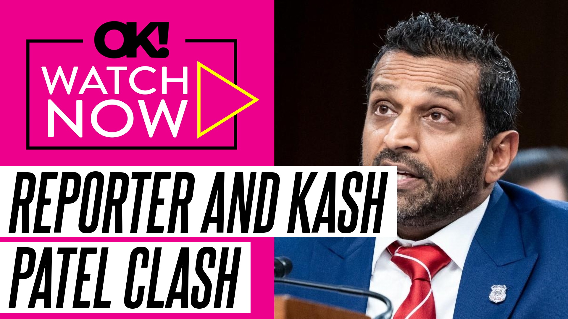 Kash Patel gets into fiery exchange with reporter: Watch