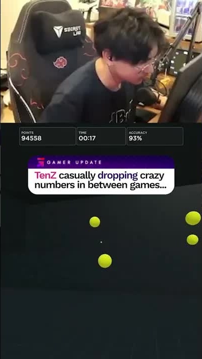 TenZ casually dropping crazy numbers in between games #tenz #valorant # ...
