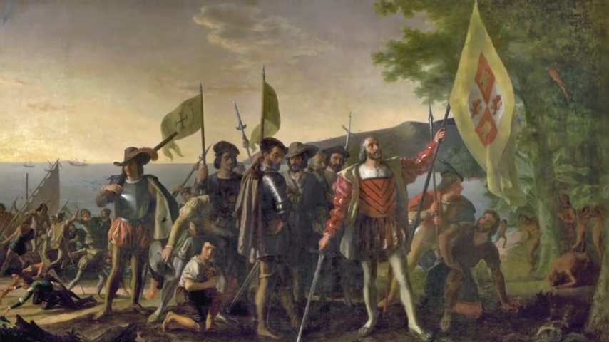 One voyage to America - driven by power, not discovery