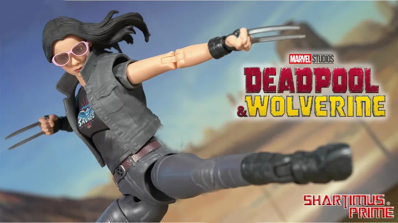 Marvel Legends X-23 Deadpool Wolverine movie Dafne Keen Hasbro action ...