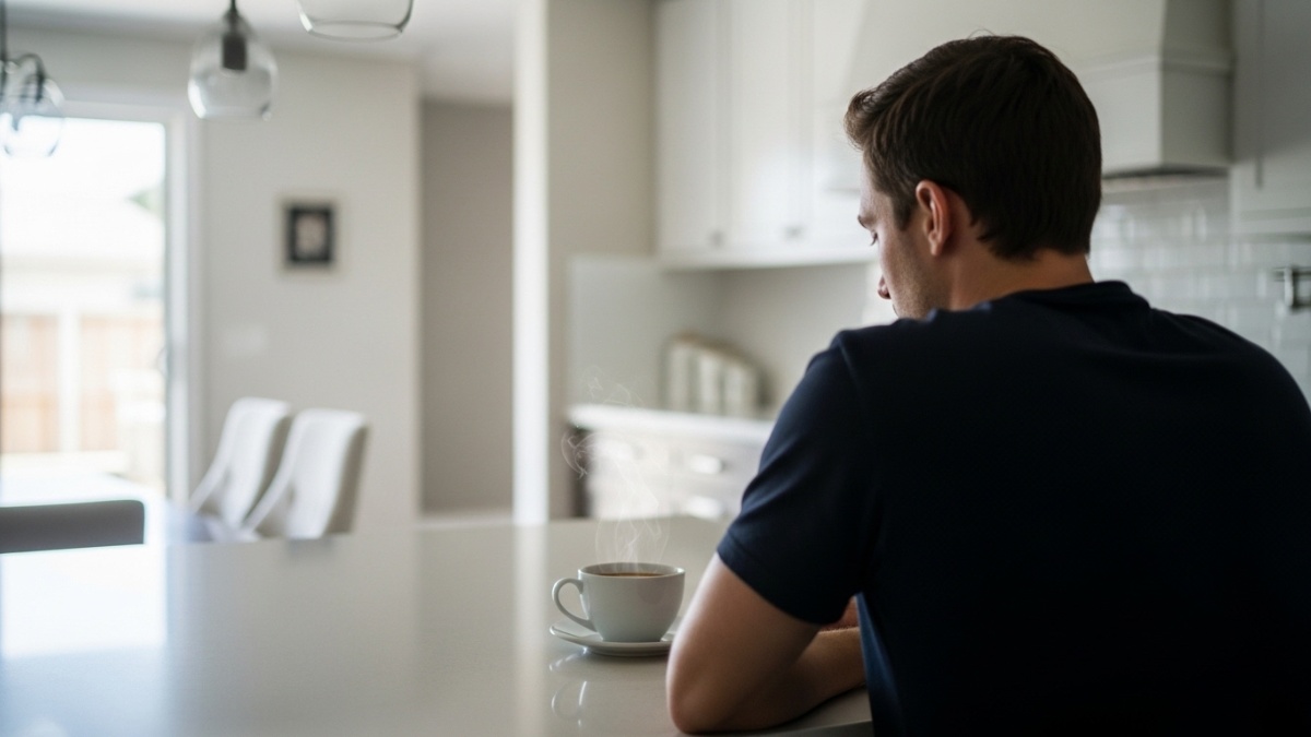 The morning after she left I made coffee for one and realized I had ...