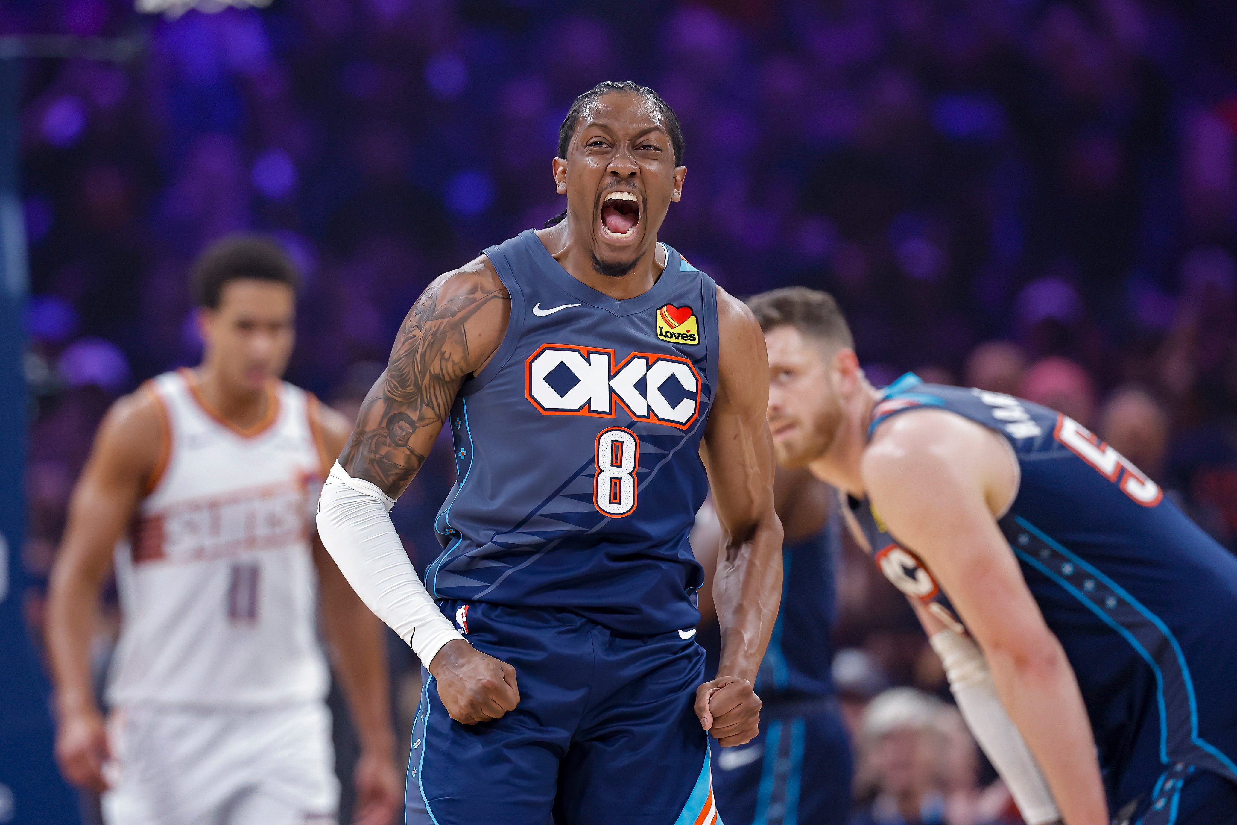 Player grades: Williams' injury cloud Thunder in 120-107 Game 2 win ...