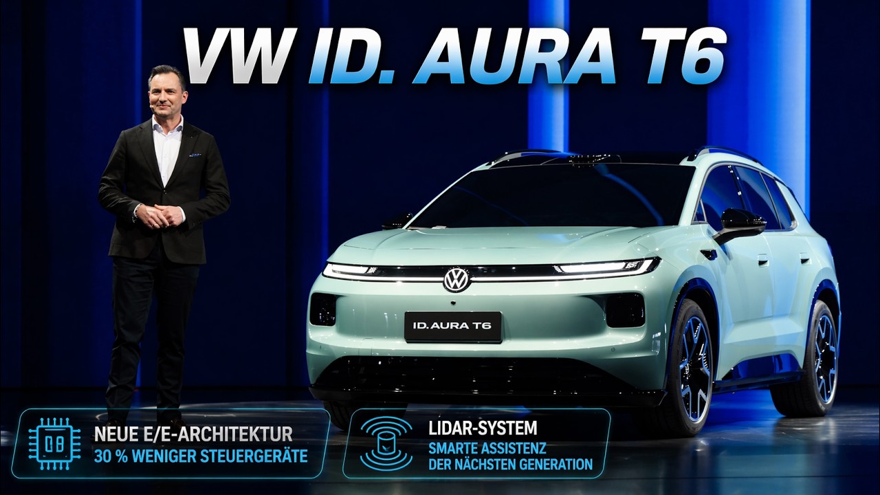 Volkswagen ID. Aura T6: Premiere auf der Group Night Auto China 2026