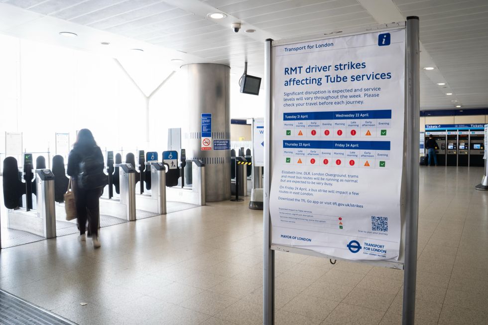 Tube strikes bring more chaos to London as second 24-hour walk out begins