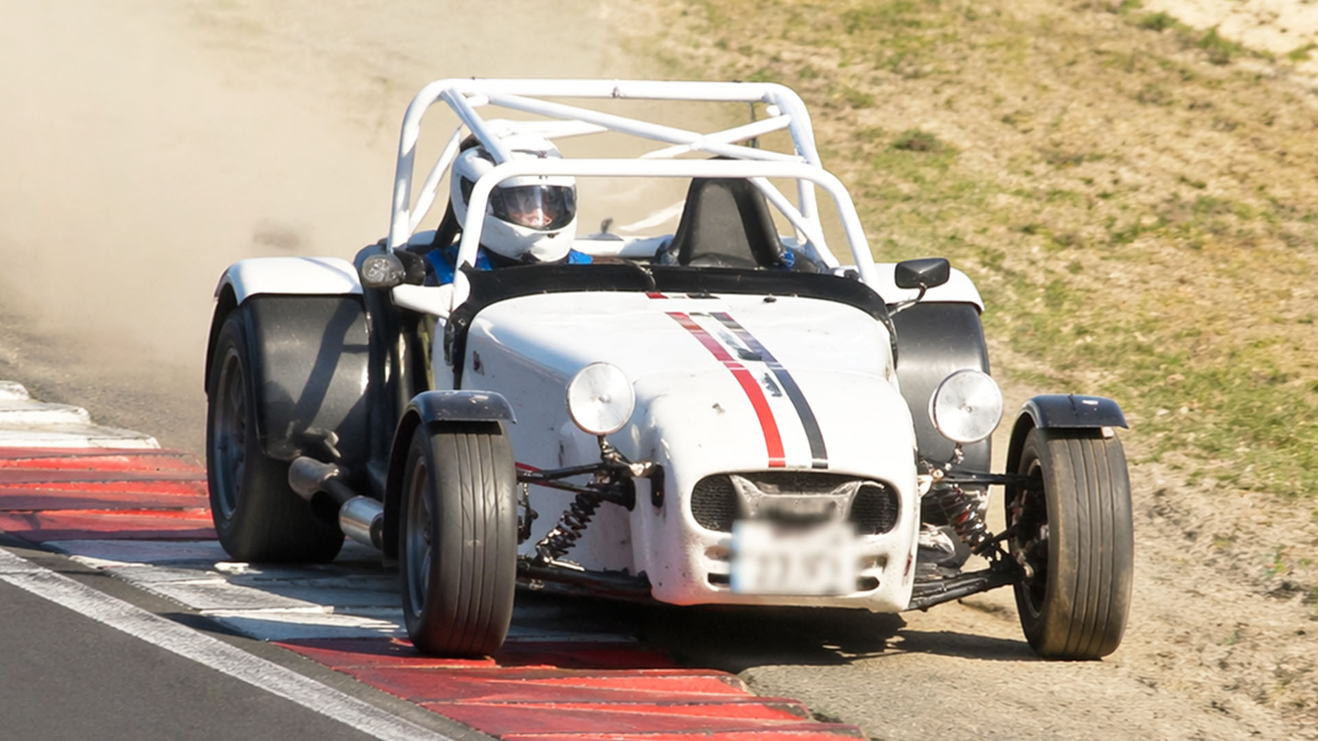 Driver Fights Control On Bumpy Section Nürburgring Nordschleife Action