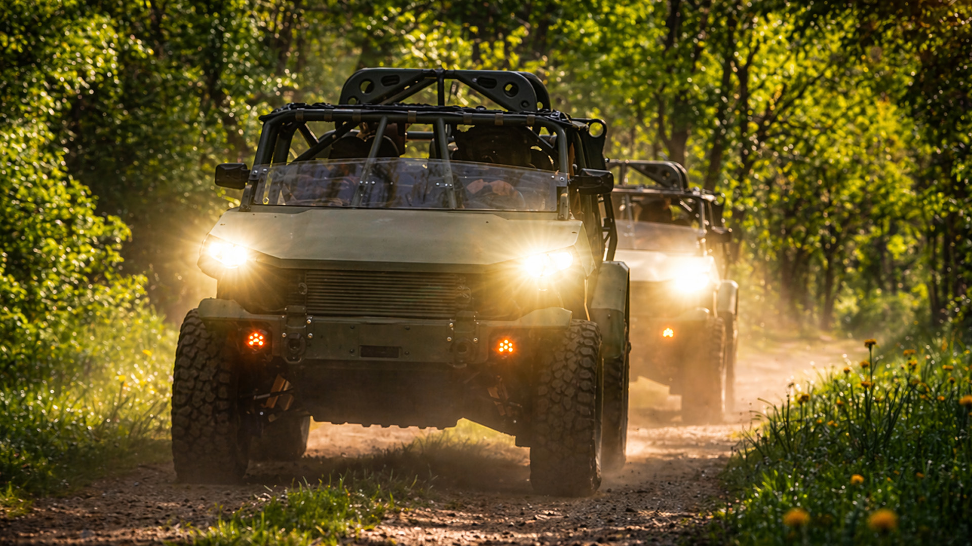Us National Guard Trains With New Military Vehicles