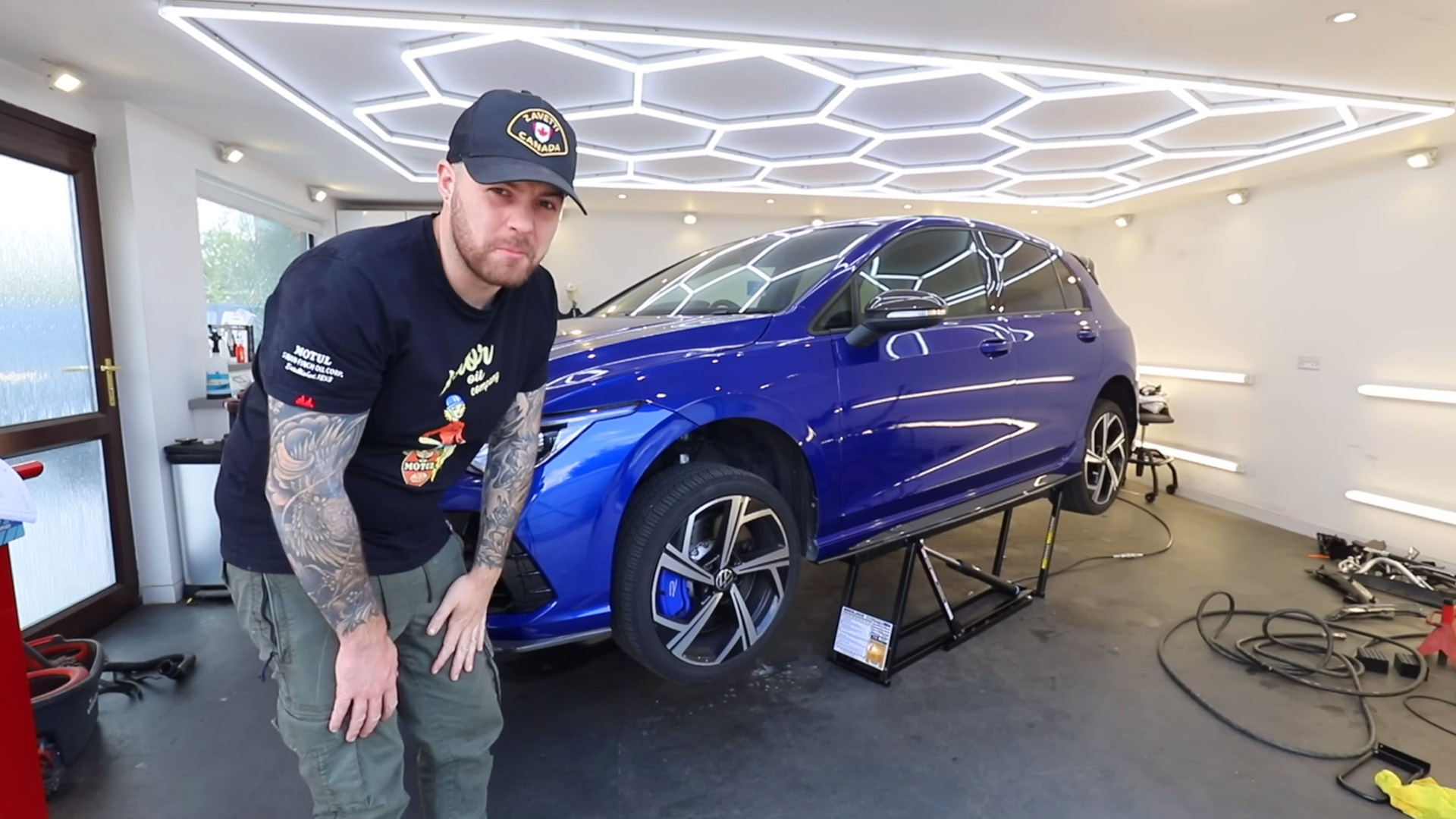 My destroyed MK8 Golf R gets a full modification build