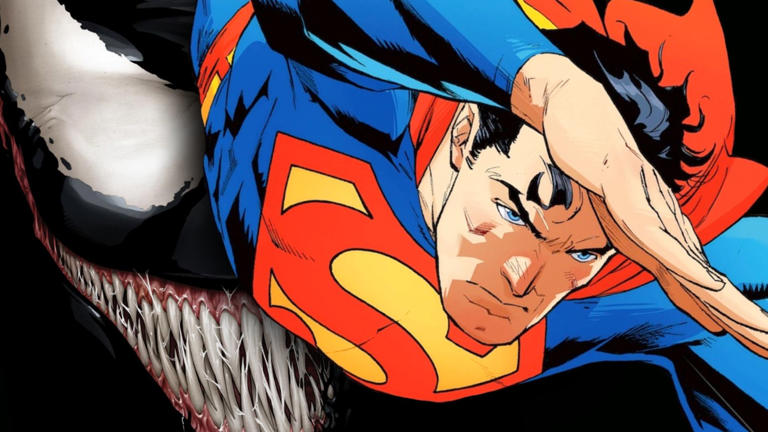 Superman's venom form officially revealed in Marvel/DC crossover