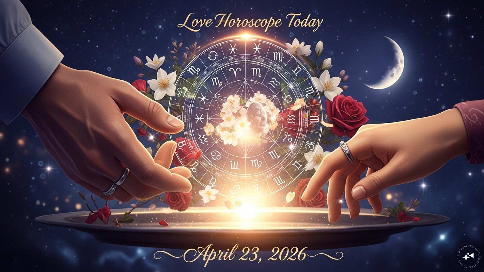 Love horoscope today, April 23, 2026