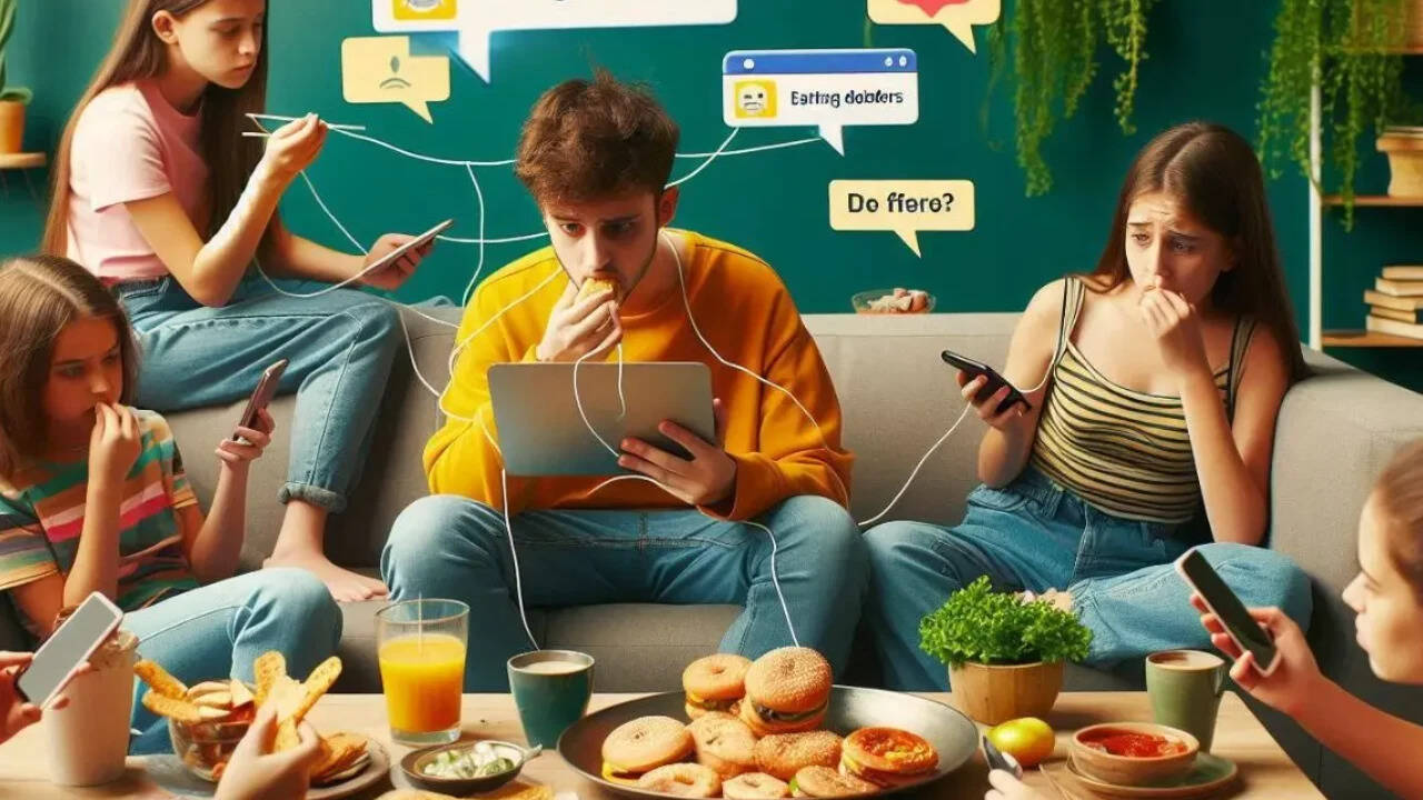 Is social media addiction leading to eating disorder among teens?