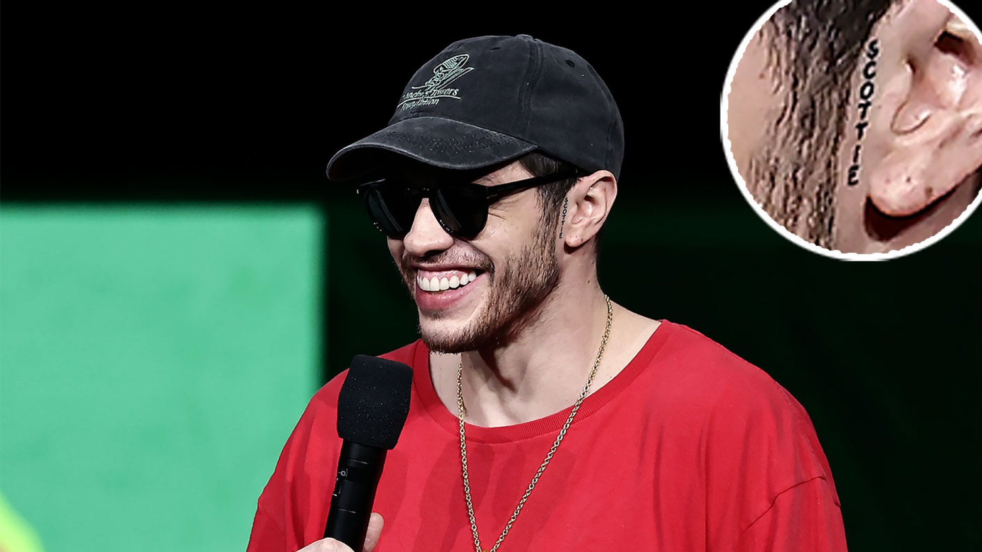Pete Davidson debuts new face tattoo after spending $200K to remove his ink