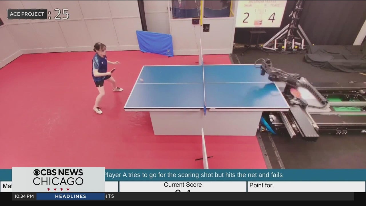 AI robot Ace beats top table tennis players