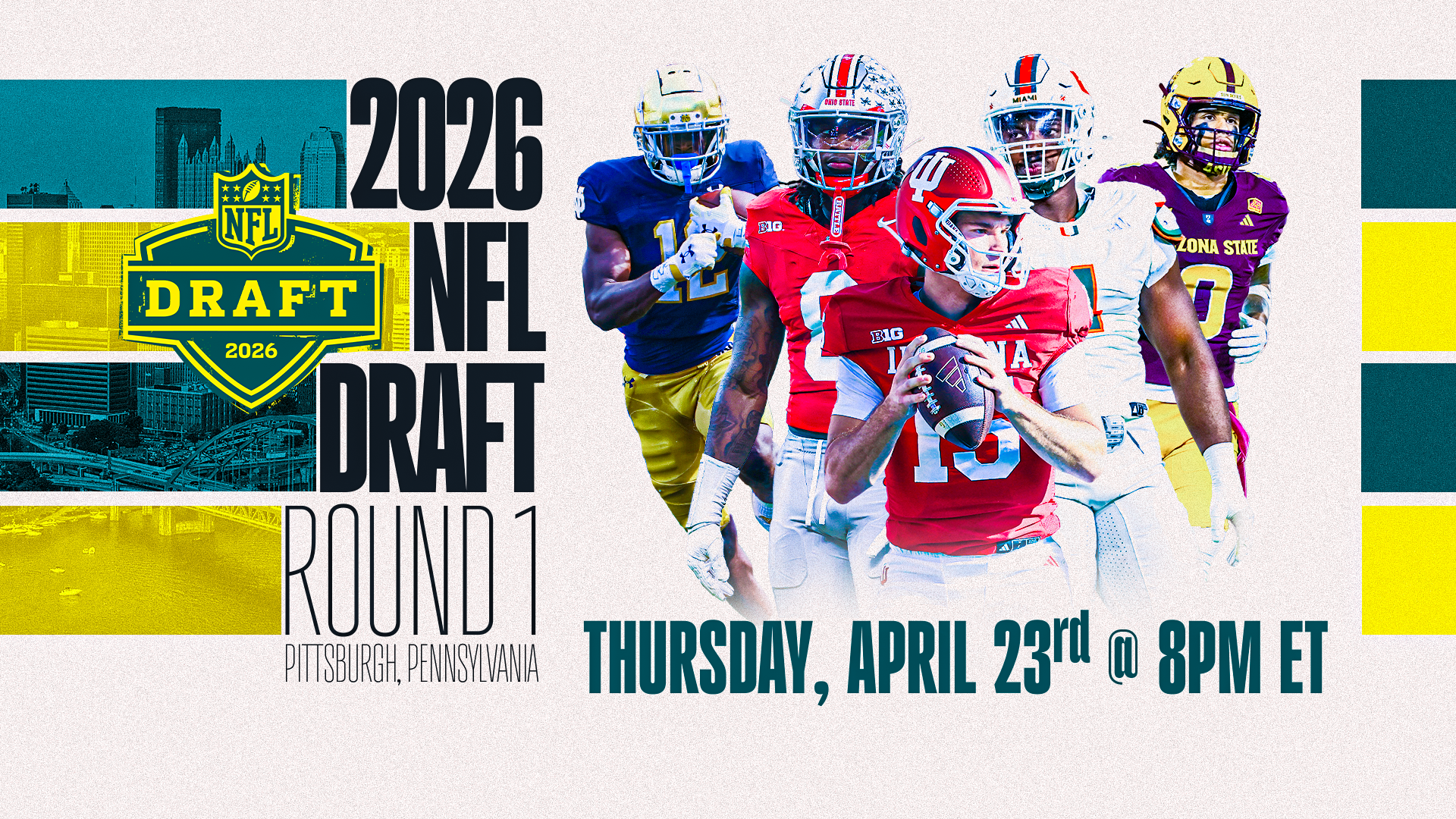 2026 NFL draft: Dates, times, location, and how to watch