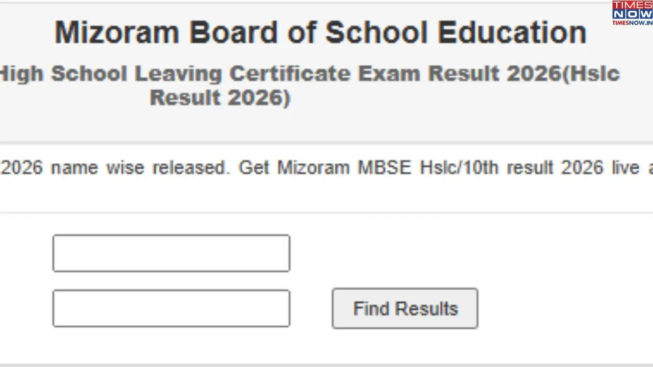 MBSE HSLC result 2026 declared at mbse.edu.in, direct link