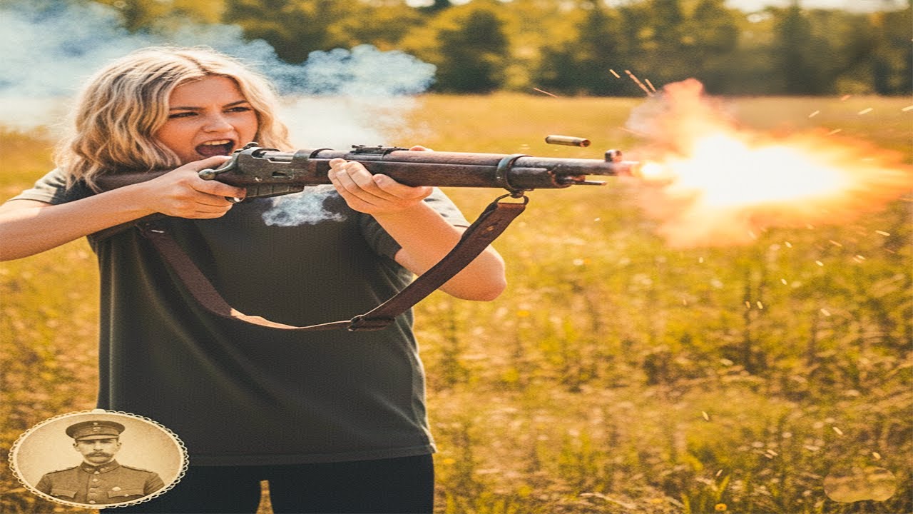 Firing a 100-year-old rifle