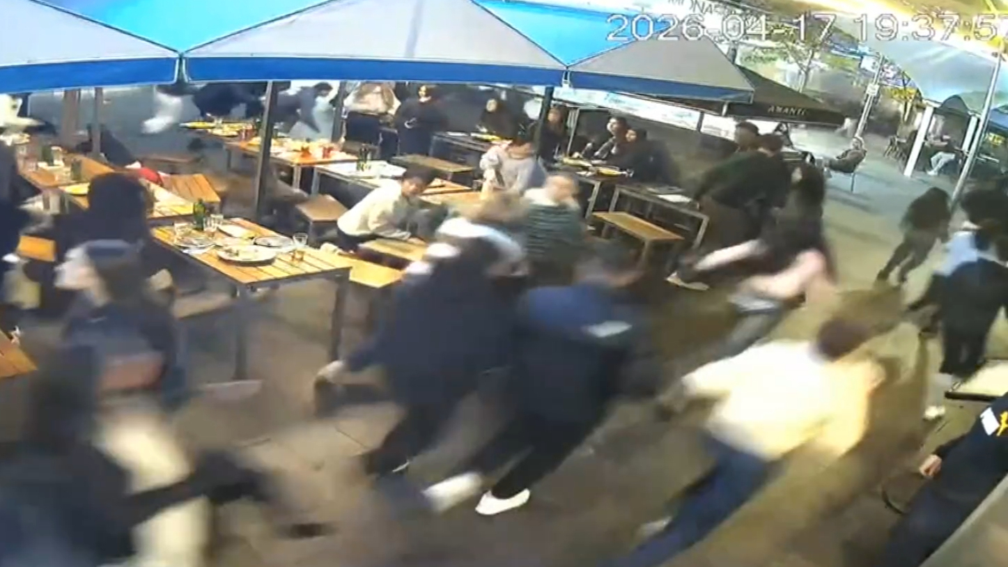 Three teens charged over Melbourne dining strip machete attack