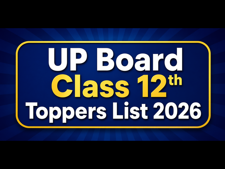 UP Board class 12th toppers list 2026: Names, marks, and district-wise ...