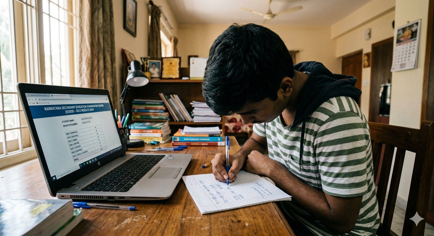 Karnataka class 10 SSLC result 2026: How to calculate percentage from ...