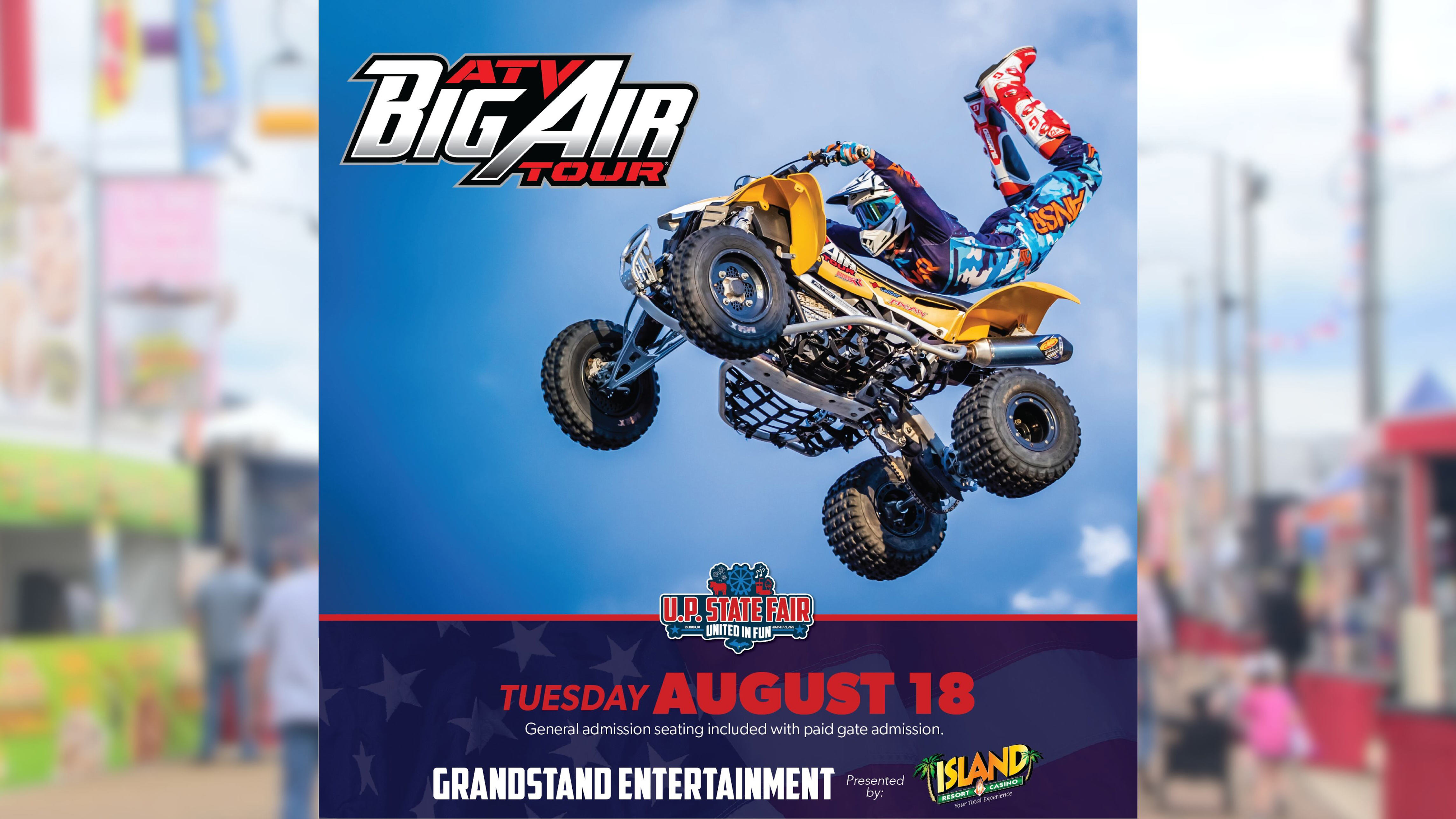 ATV Big Air Tour to fly into the UP State Fair Grandstand
