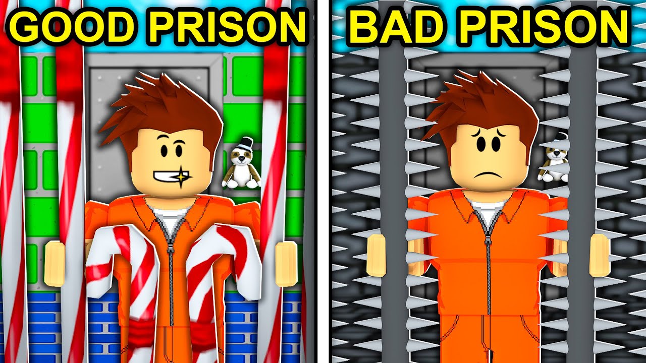 Good prison versus bad prison in Roblox Brookhaven
