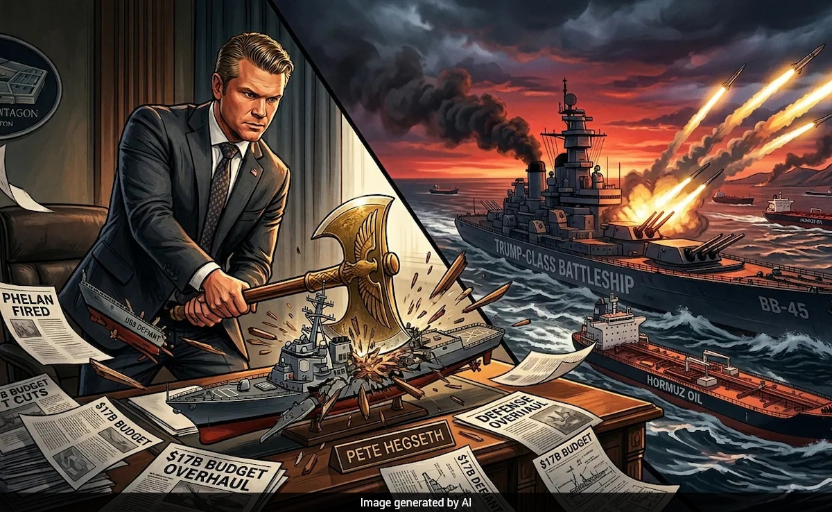 Pentagon axes Navy secretary. What about $17 billion Trump-class warship?