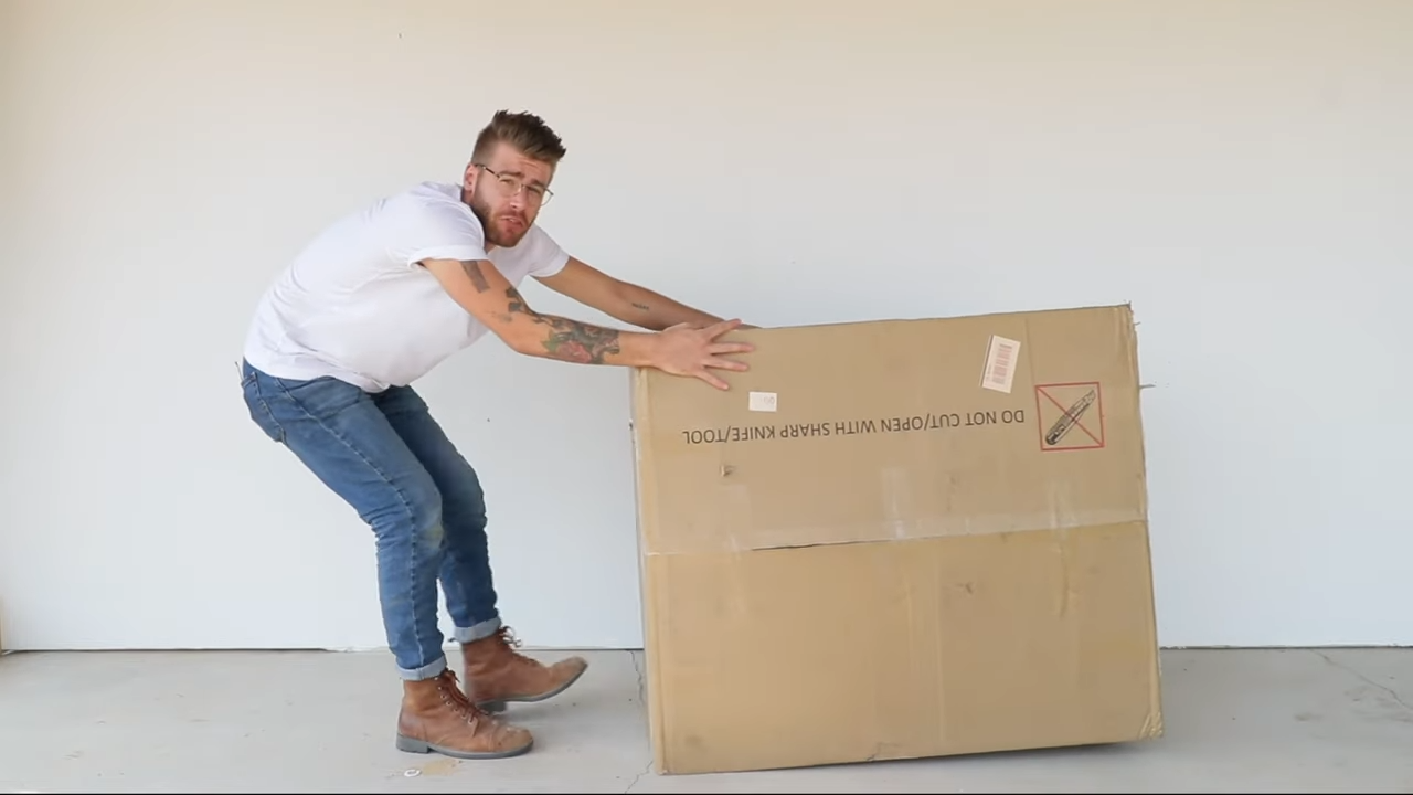 I built a couch that turns into a bed... my wife didn’t trust it