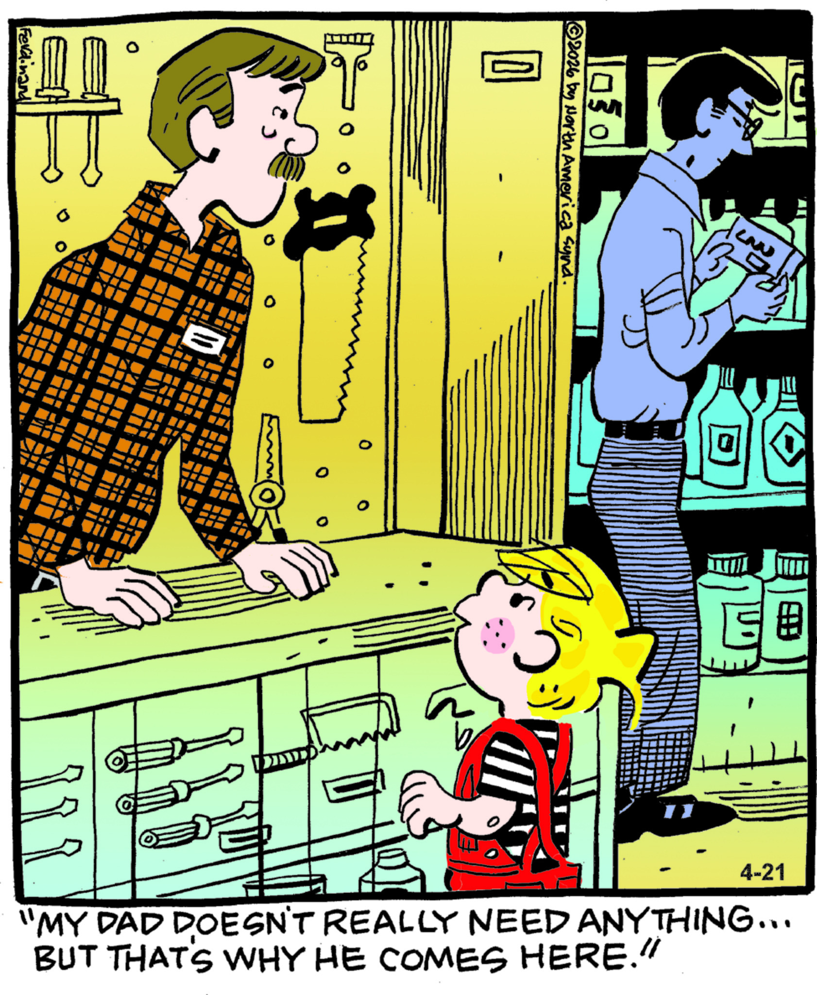 Dennis the Menace by H Ketcham, M Hamilton & R Ferdinand